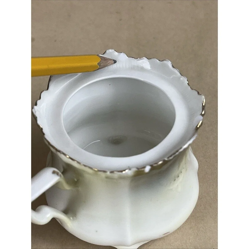 Dining | Antique Rs Germany Porcelain Lidded Creamer Hand Painted ...